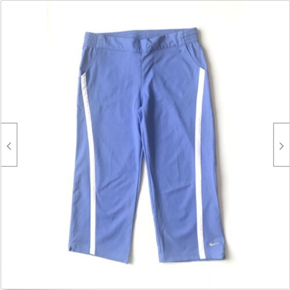 Nike | Pants & Jumpsuits | Nike Athletic Workout Cropped Drawstring ...